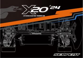 SERPENT: Medius X20 '24 aluminium 1/10 EP — One 7 RC