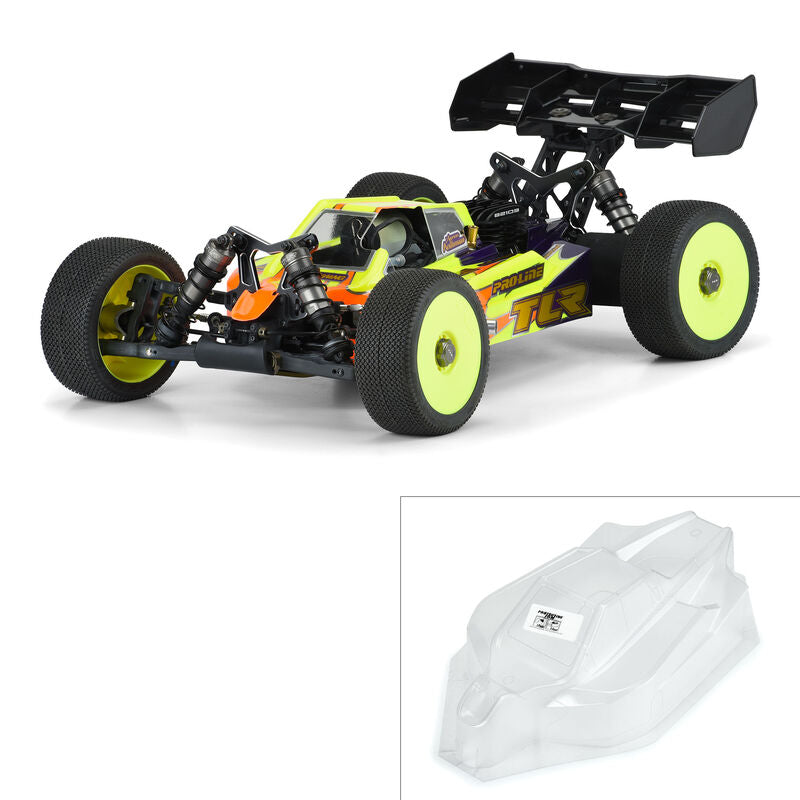 PRO-LINE: Axis Clear Body for TLR 8ight-X Nitro — One 7 RC