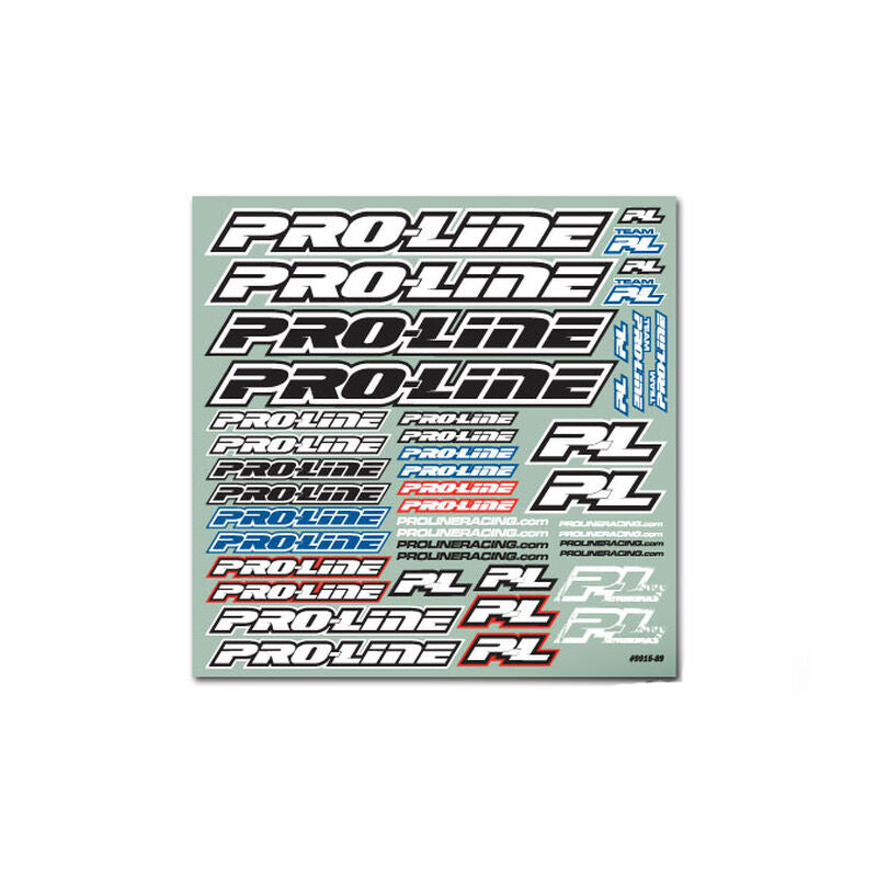 PRO-LINE: Proline Decal Sheet — One 7 RC