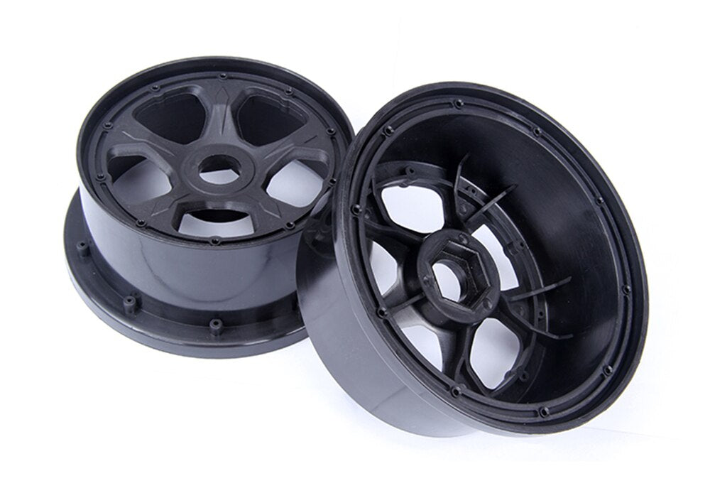 Rovan Sports: Baja 5B Gen.4 Five Spoke Front Wheels (Pair) — One 7 RC