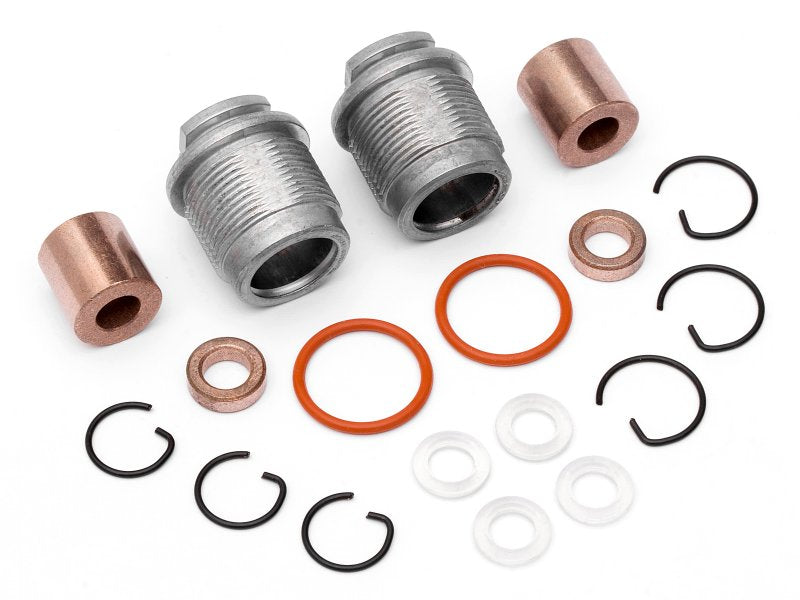 HPI Racing: VVC/HD Shock Bottom Cap Set — One 7 RC