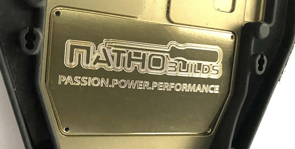 NathoBuilds: Brass Electronic Mounting Plate — One 7 RC
